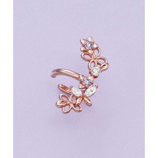 ZOZO問い合わせ番号:105038000ショップ:Canal 4℃，カナルヨンドシーブランド:Canal 4℃，カナルヨンドシー商品名:【Spring Collection】シルバー フラワー イヤーカフカテゴリ:アクセサリー>イヤ...