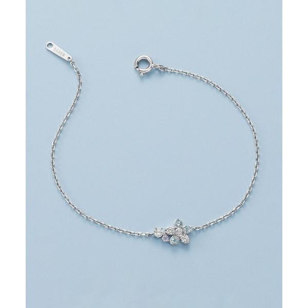 ZOZO問い合わせ番号:105038007ショップ:Canal 4℃，カナルヨンドシーブランド:Canal 4℃，カナルヨンドシー商品名:【Spring Limited】シルバー ネモフィラ ブレスレットカテゴリ:アクセサリー>ブレス...