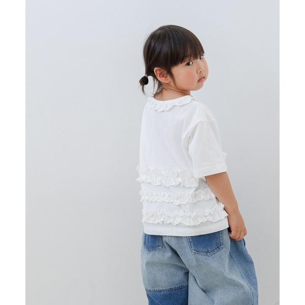 ZOZO問い合わせ番号:105038563ショップ:LOWRYS FARM，ローリーズファームブランド:LOWRYS FARM，ローリーズファーム商品名:チビフリルプルオーバーＳＳ　664976カテゴリ:トップス>Tシャツ/カットソー...