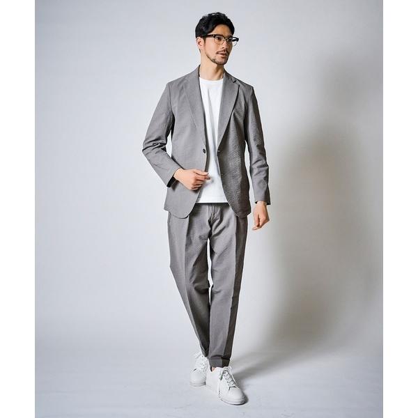 『タイムセール実施中』ZOZO問い合わせ番号:105038741ショップ:ADP.，エーディーピードットブランド:TETE HOMME，テットオム商品名:【WEB限定】4WAYストレッチ マイクロサッカーセットアップカテゴリ:フォーマルスー...