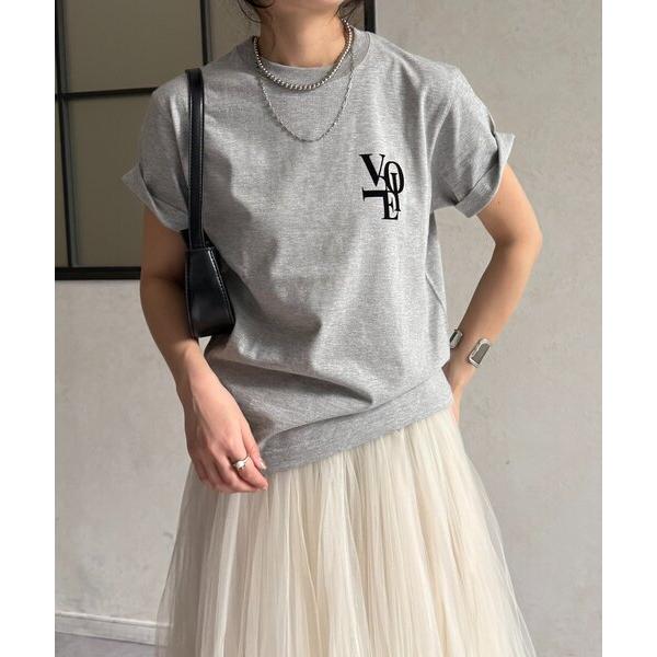 ZOZO問い合わせ番号:105039063ショップ:DouDou，ドゥドゥブランド:DouDou，ドゥドゥ商品名:voileワンポイントフロッキーロゴTEEカテゴリ:トップス>Tシャツ/カットソーブランド品番:DDZ1061206A0...