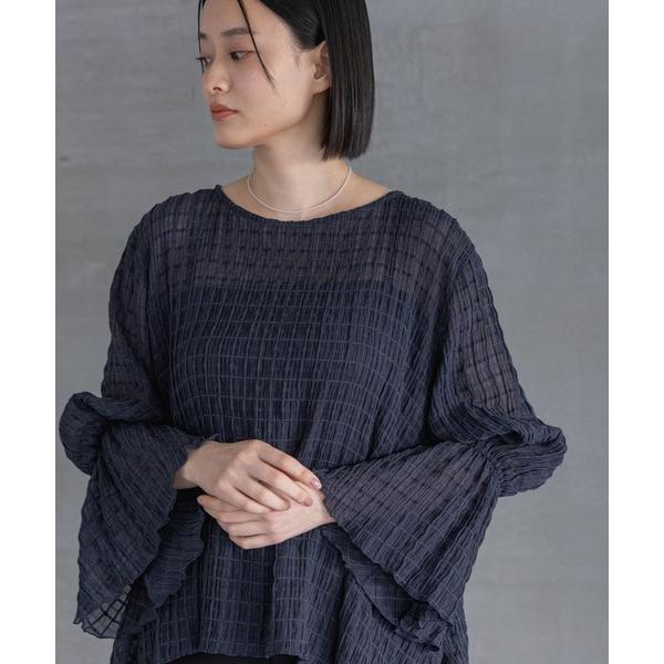 『タイムセール実施中』ZOZO問い合わせ番号:105040351ショップ:A part by，アパートバイブランド:A part by，アパートバイ商品名:シアーチェックブラウスカテゴリ:トップス>シャツ/ブラウスブランド品番:647...