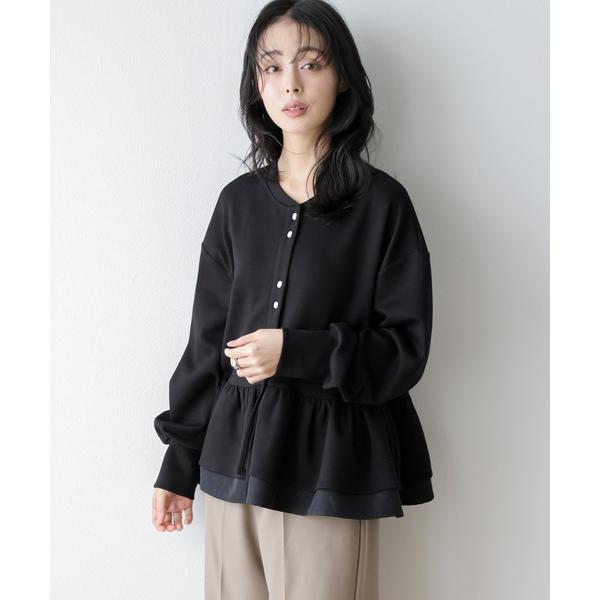 『タイムセール実施中』ZOZO問い合わせ番号:105040767ショップ:SUGAR BISKET，シュガービスケットブランド:La-gemme，ラジェム商品名:ラッフルペプラムカーディガンカテゴリ:トップス>カーディガン/ボレロブラ...