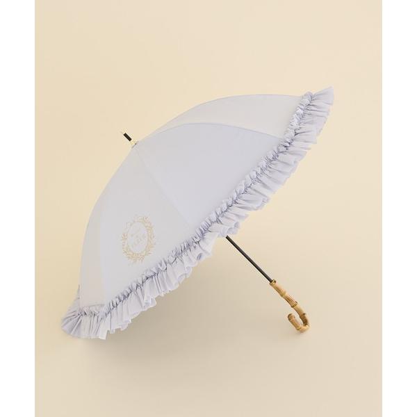 ZOZO問い合わせ番号:105041262ショップ:Maison de FLEUR，メゾン ド フルールブランド:Maison de FLEUR，メゾンドフルール商品名:遮光＆UV CUT フリル傘カテゴリ:ファッション雑貨>長傘ブラ...