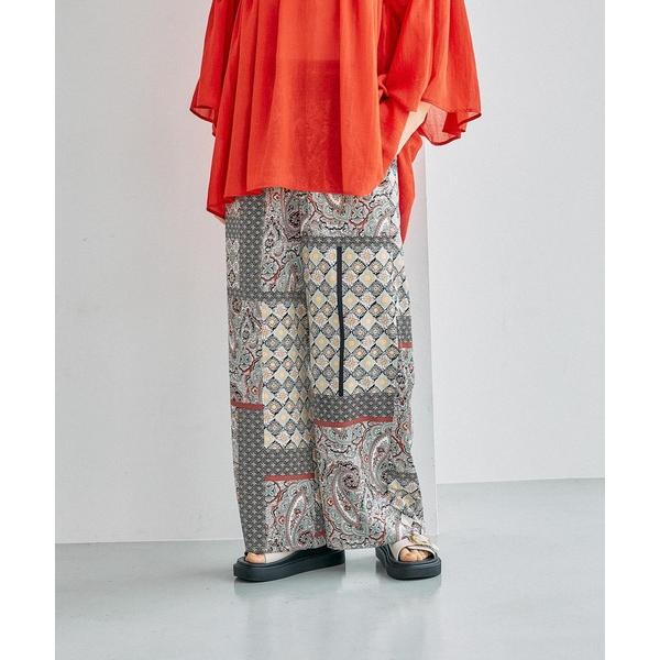 ZOZO問い合わせ番号:105041290ショップ:LEPSIM，レプシィムブランド:LEPSIM，レプシィム商品名:ペイズリー柄パンツ　656661カテゴリ:パンツ>その他パンツブランド品番:656661素材:本体：ポリエステル10...