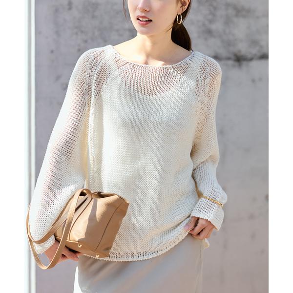 ZOZO問い合わせ番号:105078248ショップ:Spick &amp; Span，スピック アンド スパンブランド:FRAMeWORK，フレームワーク商品名:≪追加≫LINEN CORD ニット 2カテゴリ:トップス>ニット/セー...