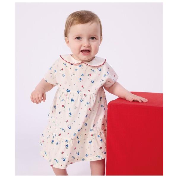 ZOZO問い合わせ番号:105078424ショップ:PETIT BATEAU，プチバトーブランド:PETIT BATEAU，プチバトー商品名:フラワーワンピース＆ブルマセットカテゴリ:ワンピース/ドレス>ワンピースブランド品番:A0F...