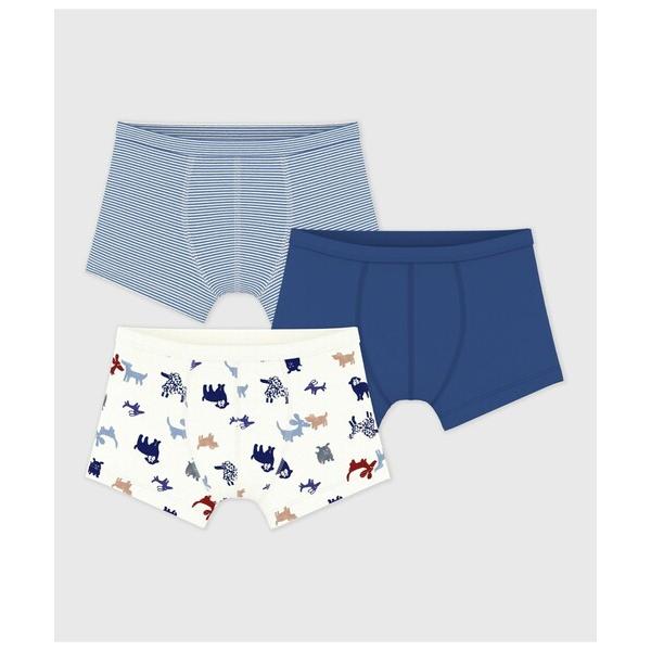 ※このアイテムは返品・交換対象外商品です。ZOZO問い合わせ番号:105078437ショップ:PETIT BATEAU，プチバトーブランド:PETIT BATEAU，プチバトー商品名:プリントトランクス３枚組カテゴリ:アンダーウェア>...