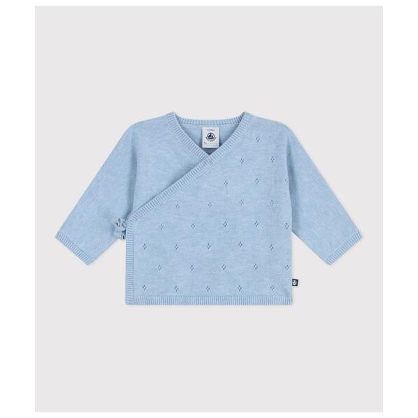 ZOZO問い合わせ番号:105078467ショップ:PETIT BATEAU，プチバトーブランド:PETIT BATEAU，プチバトー商品名:ニットカシュクールカテゴリ:トップス>カーディガン/ボレロブランド品番:A0FOM素材:55...