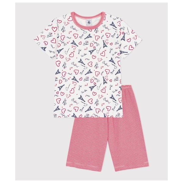 『セール実施中』ZOZO問い合わせ番号:105078484ショップ:PETIT BATEAU，プチバトーブランド:PETIT BATEAU，プチバトー商品名:プリント半袖パジャマカテゴリ:ルームウェア>ルームウェア/パジャマブランド品...