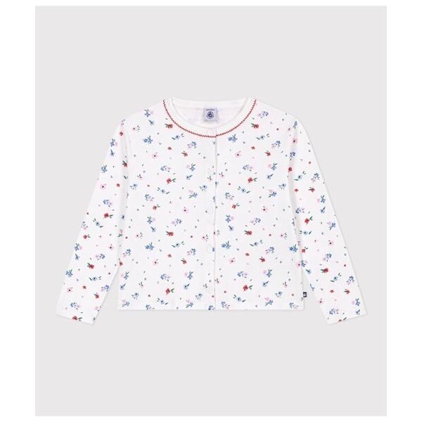 ZOZO問い合わせ番号:105078485ショップ:PETIT BATEAU，プチバトーブランド:PETIT BATEAU，プチバトー商品名:フラワープリントカーディガンカテゴリ:トップス>カーディガン/ボレロブランド品番:A0FQL...