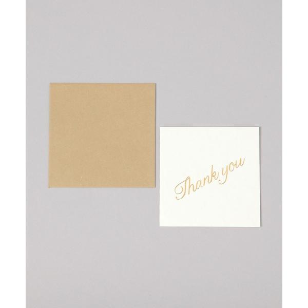 ZOZO問い合わせ番号:105078617ショップ:TODAY'S SPECIAL，トゥデイズスペシャルブランド:TODAY'S SPECIAL，トゥデイズスペシャル商品名:MINI CARD THANK YOU / 362018カテゴリ:...