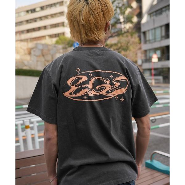 ZOZO問い合わせ番号:105079156ショップ:ROUND ABOUT，ラウンドアバウトブランド:BGL，ビージーエル商品名:CRACK OVAL LOGO TEEカテゴリ:トップス>Tシャツ/カットソーブランド品番:26BGL-...