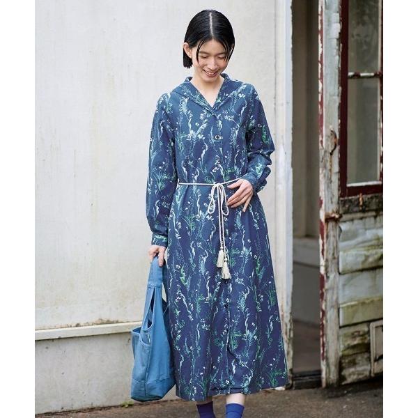 ZOZO問い合わせ番号:105079310ショップ:FELISSIMO，フェリシモブランド:Sunny clouds，サニークラウズ商品名:サニークラウズ　十種の草花ワンピースカテゴリ:ワンピース/ドレス>ワンピースブランド品番:G3...