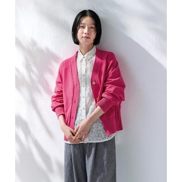 ZOZO問い合わせ番号:105079361ショップ:FELISSIMO，フェリシモブランド:Sunny clouds，サニークラウズ商品名:サニークラウズ　寒緋桜カーディガン〈レディース〉カテゴリ:トップス>カーディガン/ボレロブラン...