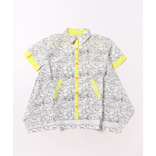 ZOZO問い合わせ番号:105079464ショップ:Wonder apartment，ワンダーアパートメントブランド:unica，ユニカ商品名:many Bear カラーシャツカテゴリ:トップス>シャツ/ブラウスブランド品番:162-...