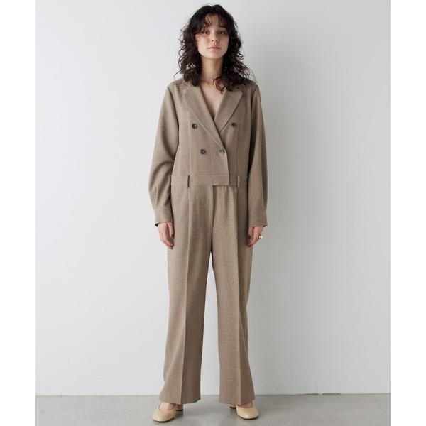 『セール実施中』参考価格：33，000円発売時期：2024年07月コンディション：B（目立つ使用感なし）使用感が少ない、または気にならないアイテムすそ周り・内側：毛玉参考商品名：【THE PAUSE】テーラーカラージャンプスーツ参考品番：W...