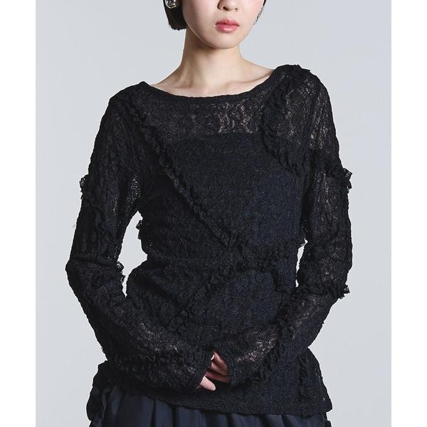 『タイムセール実施中』ZOZO問い合わせ番号:105114577ショップ:ROSE BUD，ローズバッドブランド:ROSE BUD，ローズバッド商品名:FRILL LACE TOPカテゴリ:トップス>Tシャツ/カットソーブランド品番:...