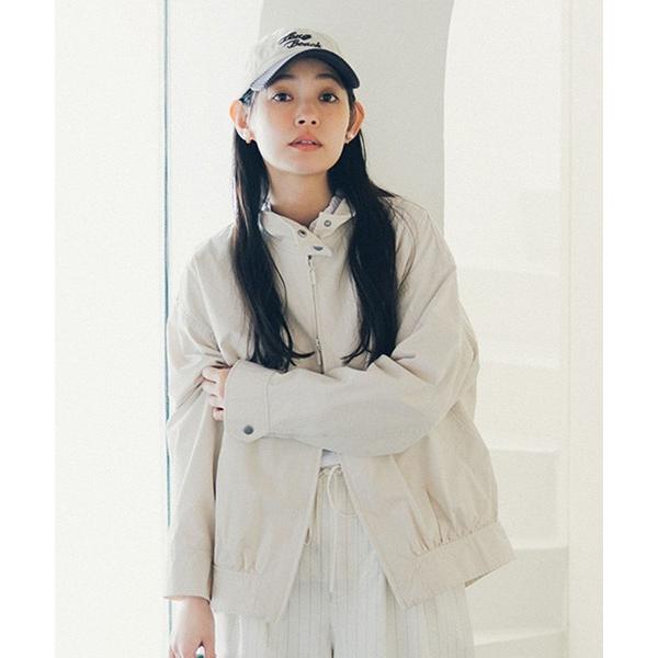 ZOZO問い合わせ番号:105114658ショップ:studio CLIP，スタディオクリップブランド:studio CLIP，スタディオクリップ商品名:コットンナイロンスタンドブルゾンカテゴリ:ジャケット/アウター>ブルゾンブランド...