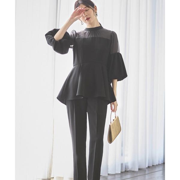 『セール実施中』参考価格：15，928円発売時期：2024年09月コンディション：A（使用感なし）数回使用した程度で使用感が感じられないアイテム参考商品名：オケージョンドレス 結婚式 ｜ ボリュームスリーブペプラムトップス＆ テーパードパン...