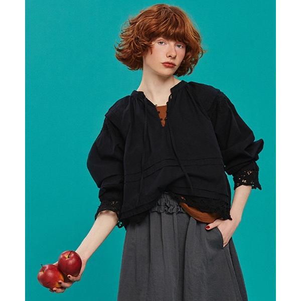 ZOZO問い合わせ番号:105150007ショップ:studio CLIP，スタディオクリップブランド:studio CLIP，スタディオクリップ商品名:【Limited Line】バテンレースギャザーブラウスカテゴリ:トップス>シャ...