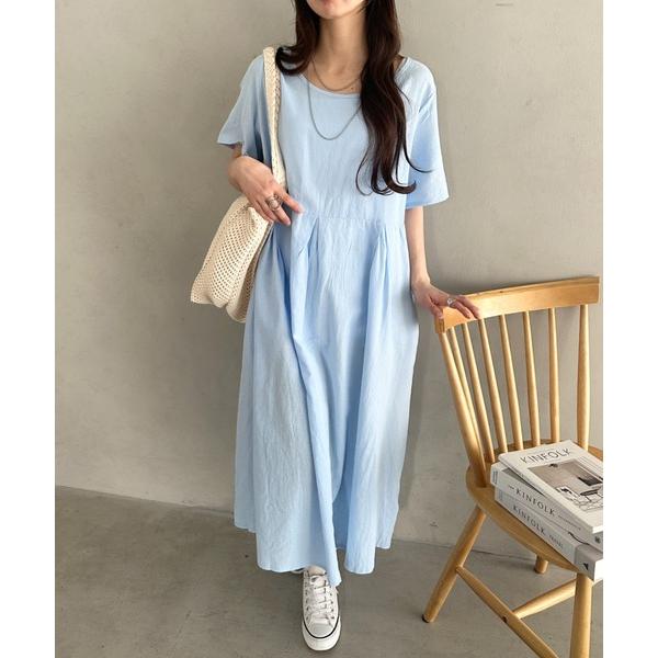 『タイムセール実施中』ZOZO問い合わせ番号:105150703ショップ:Outfitter lab，アウトフィッターラボブランド:MYMOOD.，マイムード，Outfitter lab，アウトフィッターラボ商品名:半袖ボリュームワンピース...