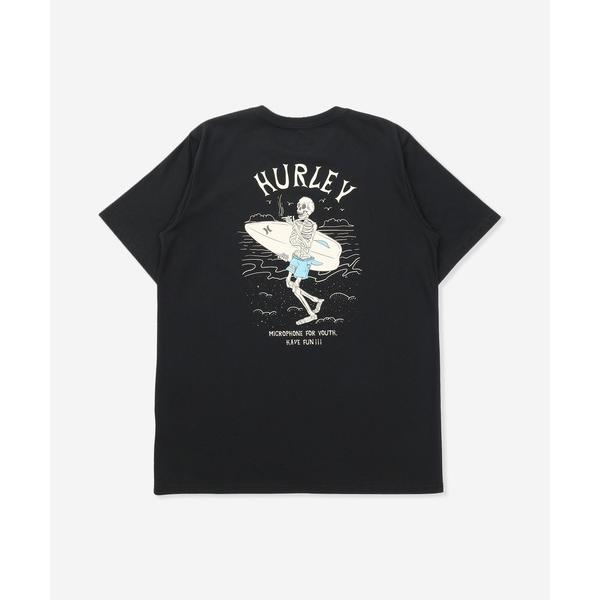 ZOZO問い合わせ番号:105150804ショップ:Hurley，ハーレーブランド:Hurley ，ハーレー商品名:【Hurley:ハーレー】スカルバックプリントTシャツ　吸水速乾　SKULL SURFER SS TEEカテゴリ:トップス&...