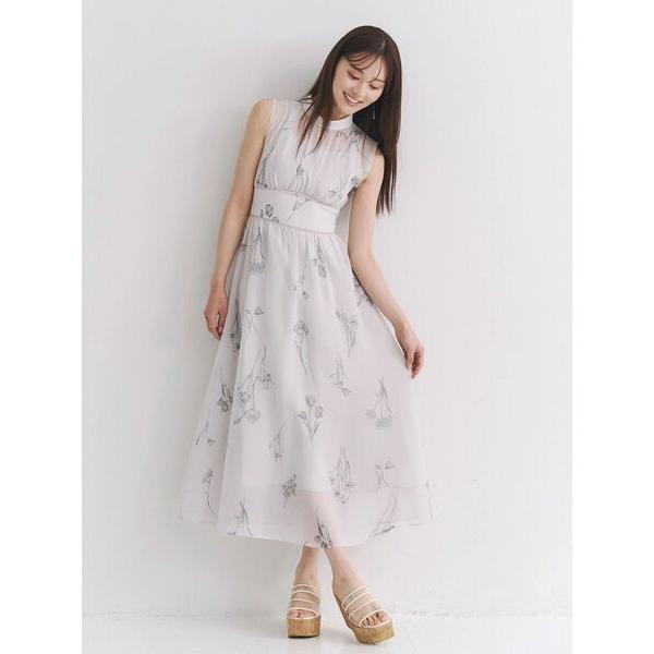 『タイムセール実施中』ZOZO問い合わせ番号:105150978ショップ:MERCURYDUO，マーキュリーデュオブランド:MERCURYDUO，マーキュリーデュオ商品名:花柄バックレースアップワンピースカテゴリ:ワンピース/ドレス>...