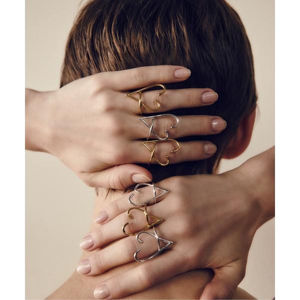ZOZO問い合わせ番号:105151379ショップ:L&amp;Co.，エルアンドコーブランド:AFFECT，アフェクト商品名:Heart Ringカテゴリ:アクセサリー>リングブランド品番:96-4496/96-4497素材:シルバ...