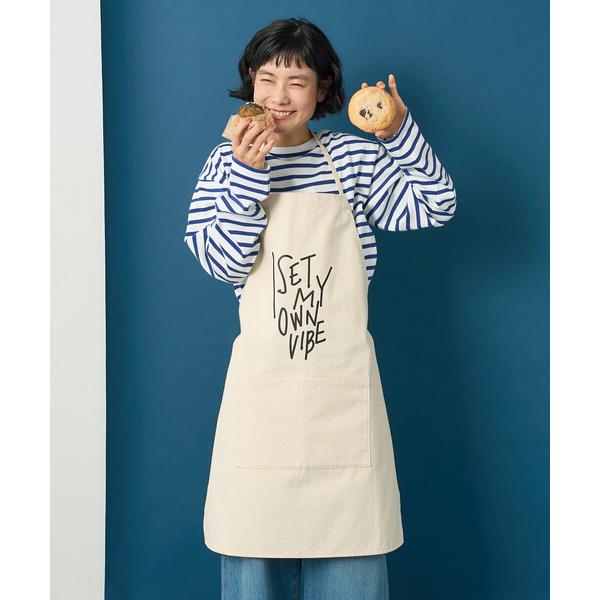 ZOZO問い合わせ番号:105151565ショップ:FREAK'S STORE，フリークスストアブランド:FREAK'S STORE，フリークスストア商品名:藤本美貴 × FREAK'S STORE/フリークスストア メッセージ ロゴ エプ...