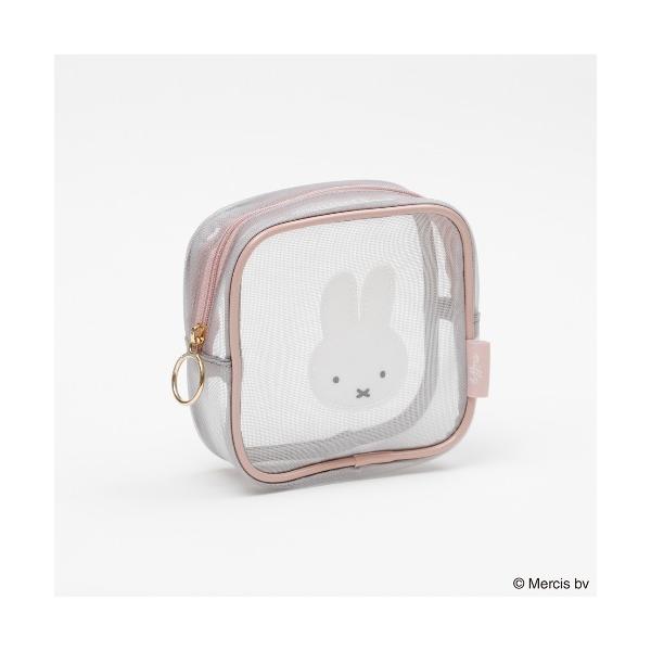 ZOZO問い合わせ番号:105151974ショップ:MARK'S，マークスブランド:Dick Bruna，ディックブルーナ，MARK'S，マークス，Miffy， ミッフィー商品名:BRUNA BICOLOR MESH スクエアポーチカテゴリ...