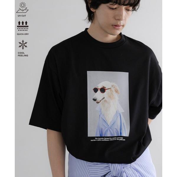 ZOZO問い合わせ番号:105152156ショップ:LOWRYS FARM，ローリーズファームブランド:LOWRYS FARM，ローリーズファーム商品名:【LFM(U)】アニマルフォトTEE/接触冷感・UVカット・クイックドライ　 6687...