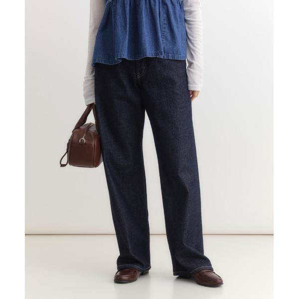 ZOZO問い合わせ番号:105188024ショップ:Right-on，ライトオンブランド:SOMETHING，サムシング，Right-on，ライトオン商品名:【SOMETHING】ELSA ルーズストレートパンツ (ハイウエスト/インディゴ...