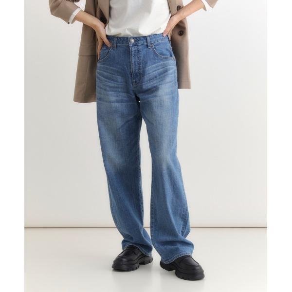 ZOZO問い合わせ番号:105188025ショップ:Right-on，ライトオンブランド:SOMETHING，サムシング，Right-on，ライトオン商品名:【SOMETHING】ＥＬＳＡ ルーズストレート デニムパンツ (体型カバー / ...