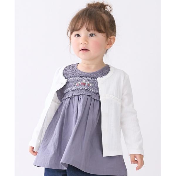 ZOZO問い合わせ番号:105188106ショップ:petit main，プティマインブランド:petit main，プティマイン商品名:【リンク】UV針ぬきカットカーディガンカテゴリ:トップス>カーディガン/ボレロブランド品番:96...