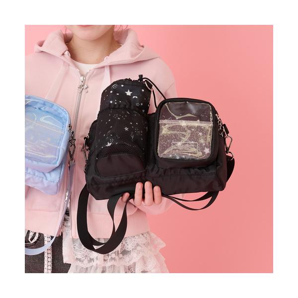 ZOZO問い合わせ番号:105188127ショップ:NARUMIYA ONLINE，ナルミヤ オンラインブランド:mezzo piano Junior，メゾピアノジュニア商品名:星座＆音符柄ボトルホルダーつきショルダーバッグ♪カテゴリ:バッ...