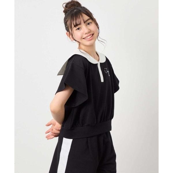 『タイムセール実施中』ZOZO問い合わせ番号:105188190ショップ:a.v.v，アー・ヴェ・ヴェブランド:a.v.v，アーヴェヴェ商品名:[130-160]配色セーラーカラー裏毛セットアップカテゴリ:ジャケット/アウター>セット...