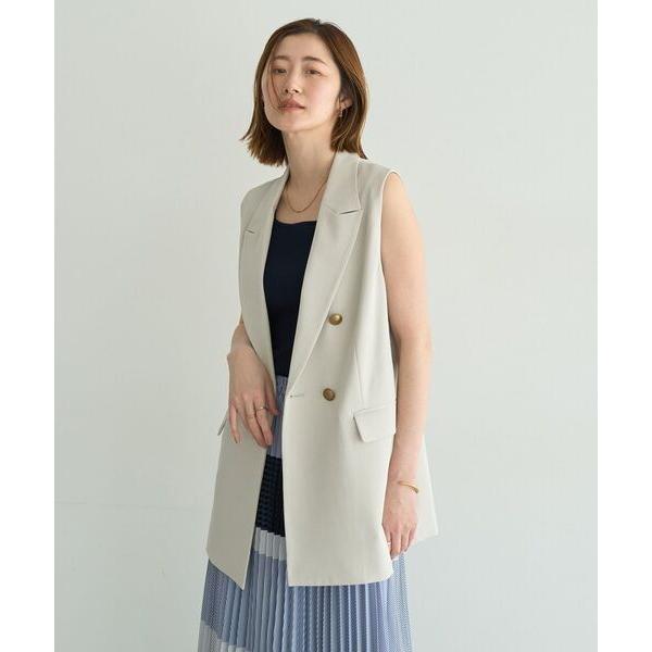 『タイムセール実施中』ZOZO問い合わせ番号:105188374ショップ:YECCA VECCA，イェッカ ヴェッカブランド:YECCA VECCA，イェッカヴェッカ商品名:ドライタッチ金釦テーラードジレ「セットアップ対応」カテゴリ:ジャケ...