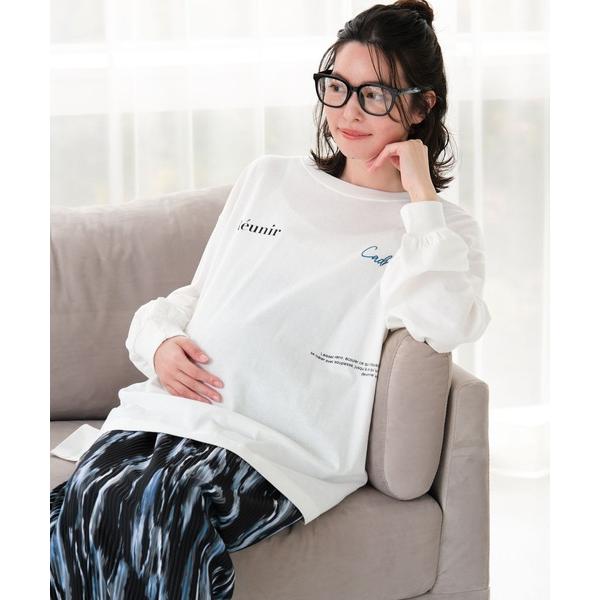 ZOZO問い合わせ番号:105188418ショップ:LEPSIM，レプシィムブランド:LEPSIM，レプシィム商品名:【産前・産後対応】マタニティ／アソートプリント長袖T　660746カテゴリ:ママ＆ベビー>マタニティウェア/グッズブ...