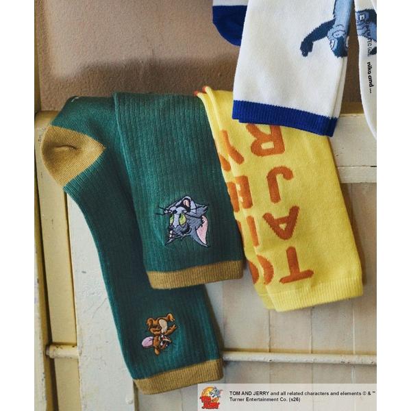 ※このアイテムは返品・交換対象外商品です。ZOZO問い合わせ番号:105188493ショップ:niko and...，ニコアンドブランド:niko and...，ニコアンド商品名:【トムとジェリー】コラボ2Pソックスカテゴリ:レッグウェア&...