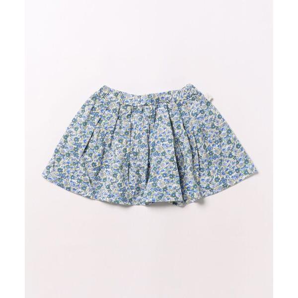 ZOZO問い合わせ番号:105188811ショップ:agnes b.，アニエスベーブランド:agnes b.，アニエスベー商品名:ベビー フラワープリント コットン フレア キュロットカテゴリ:スカート>スカートブランド品番:I537...