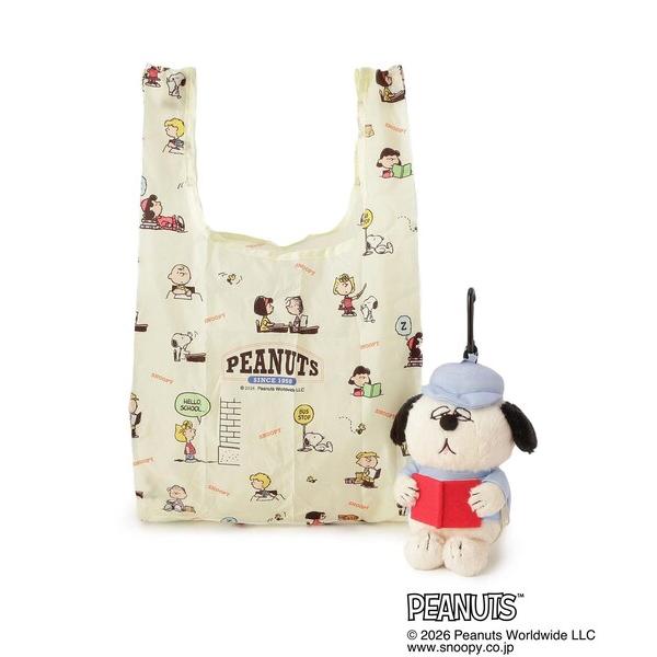 ZOZO問い合わせ番号:105189046ショップ:WORLD ONLINE STORE SELECT，ワールドオンラインストアセレクトブランド:one'sterrace，ワンズテラス商品名:SNOOPY ぬいぐるみエコバッグカテゴリ:雑貨...