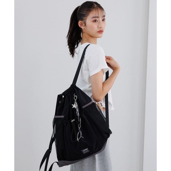 ZOZO問い合わせ番号:105189070ショップ:repipi armario，レピピアルマリオブランド:repipi armario，レピピ アルマリオ，10C REPIPI，ジューシーレピピ商品名:メッシュポケットナップサックカテゴリ...