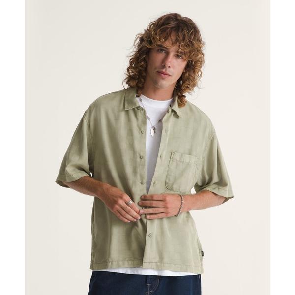 ZOZO問い合わせ番号:105189353ショップ:VANS，ヴァンズブランド:VANS，バンズ商品名:VAN DOREN テンセル チェック キャンプシャツ / Van Doren Tencel Check Camp SS VN000TA...