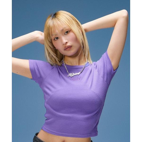 ZOZO問い合わせ番号:105189459ショップ:X-girl，エックスガールブランド:X-girl，エックスガール商品名:ONE POINT LOGO S/S BABY TEEカテゴリ:トップス>Tシャツ/カットソーブランド品番:...