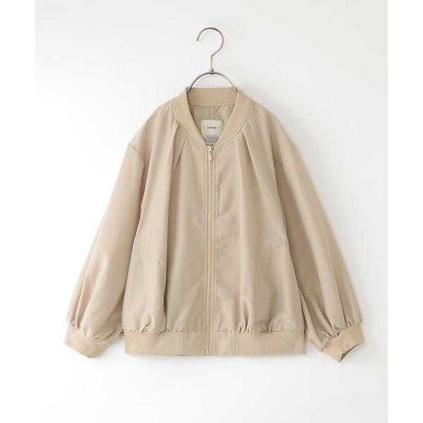 ZOZO問い合わせ番号:105189599ショップ:ikka LOUNGE，イッカラウンジブランド:ikka，イッカ商品名:【親子コーデ】シアーリブブルゾン（110~160cm）カテゴリ:ジャケット/アウター>ブルゾンブランド品番:1...