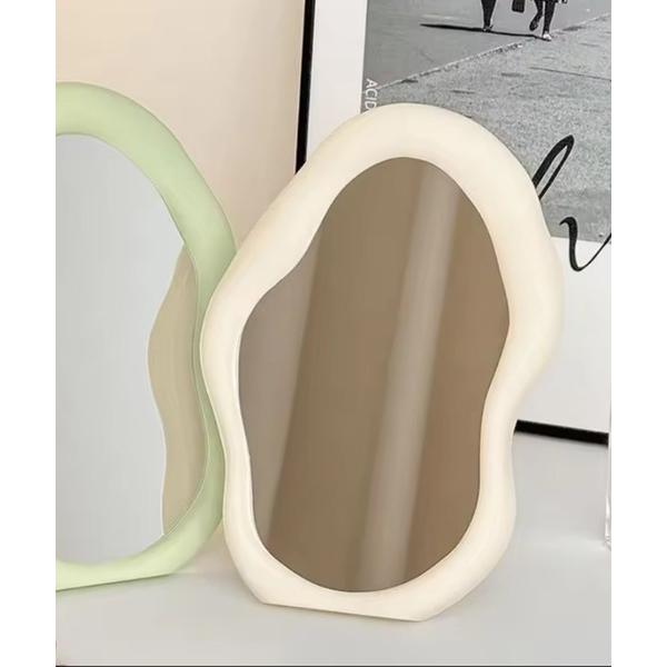 ZOZO問い合わせ番号:105189770ショップ:RiNc，リンクブランド:ammy.，エイミードット商品名:【 ammy. / エイミードット 】 ニュアンス フレーム コンパクト 卓上 ミラーカテゴリ:インテリア>ミラーブランド...