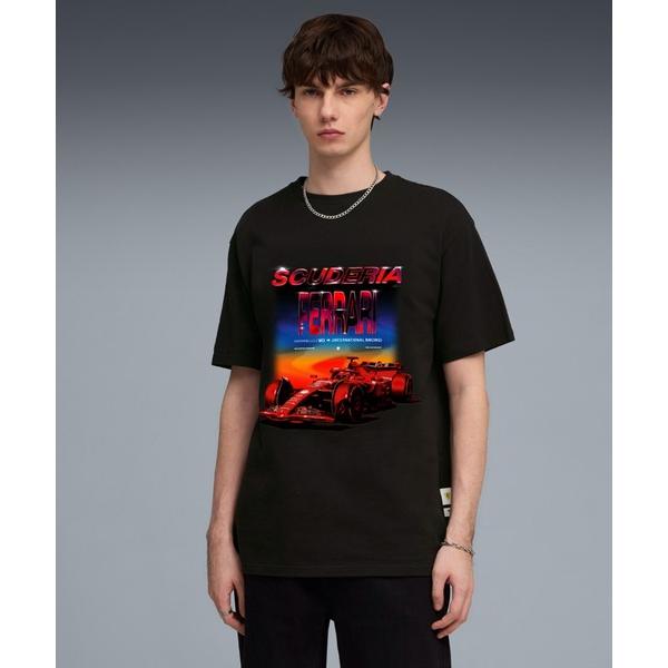 ZOZO問い合わせ番号:105191511ショップ:PUMA STORE ZOZO，プーマストアゾゾブランド:PUMA，プーマ商品名:PUMA プーマ メンズ フェラーリ トライブス 半袖 Tシャツ Ferrari Tribes Teeカテ...