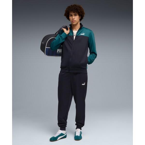 『タイムセール実施中』ZOZO問い合わせ番号:105191873ショップ:PUMA STORE ZOZO，プーマストアゾゾブランド:PUMA，プーマ商品名:PUMA プーマ メンズ ポリ カラーブロック スーツ 上下セットカテゴリ:トップス...