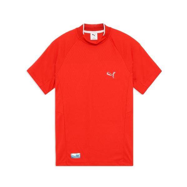 『タイムセール実施中』ZOZO問い合わせ番号:105192048ショップ:PUMA STORE ZOZO，プーマストアゾゾブランド:PUMA，プーマ商品名:PUMA プーマ メンズ ゴルフシャドウキャット ジク モックネック 半袖 シャカテ...